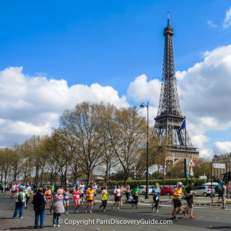 Paris Marathon Route - Best Places to Watch - Paris Discovery Guide